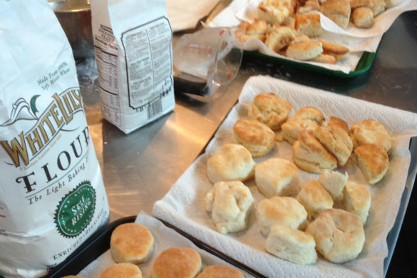 scones made with self-rising flour