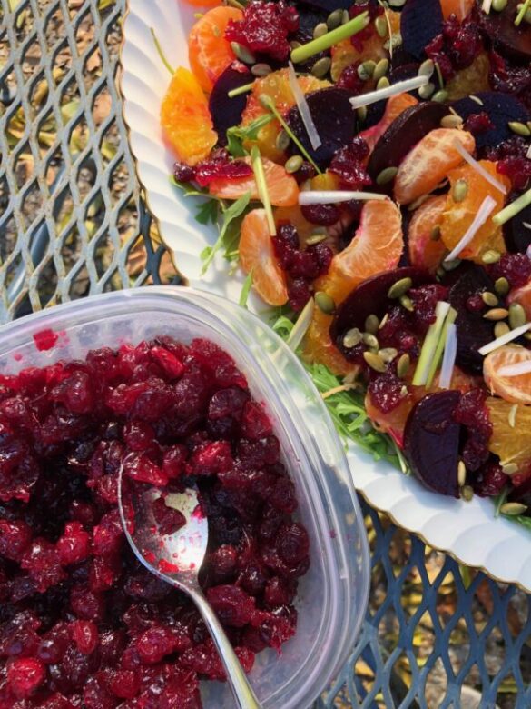 Oven Roasted Cranberries - Cheater Chef